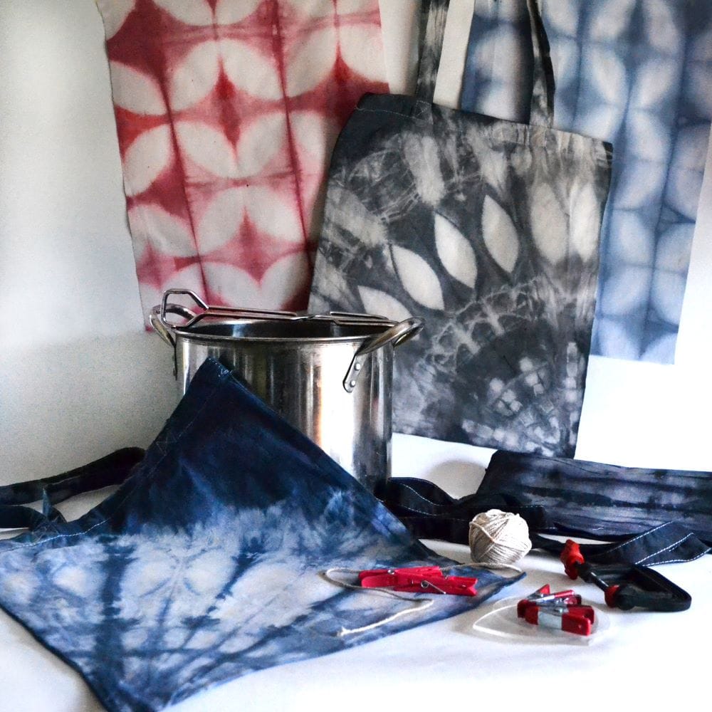 Shibori resist dye textiles workshop - Visit Cardiff Bay